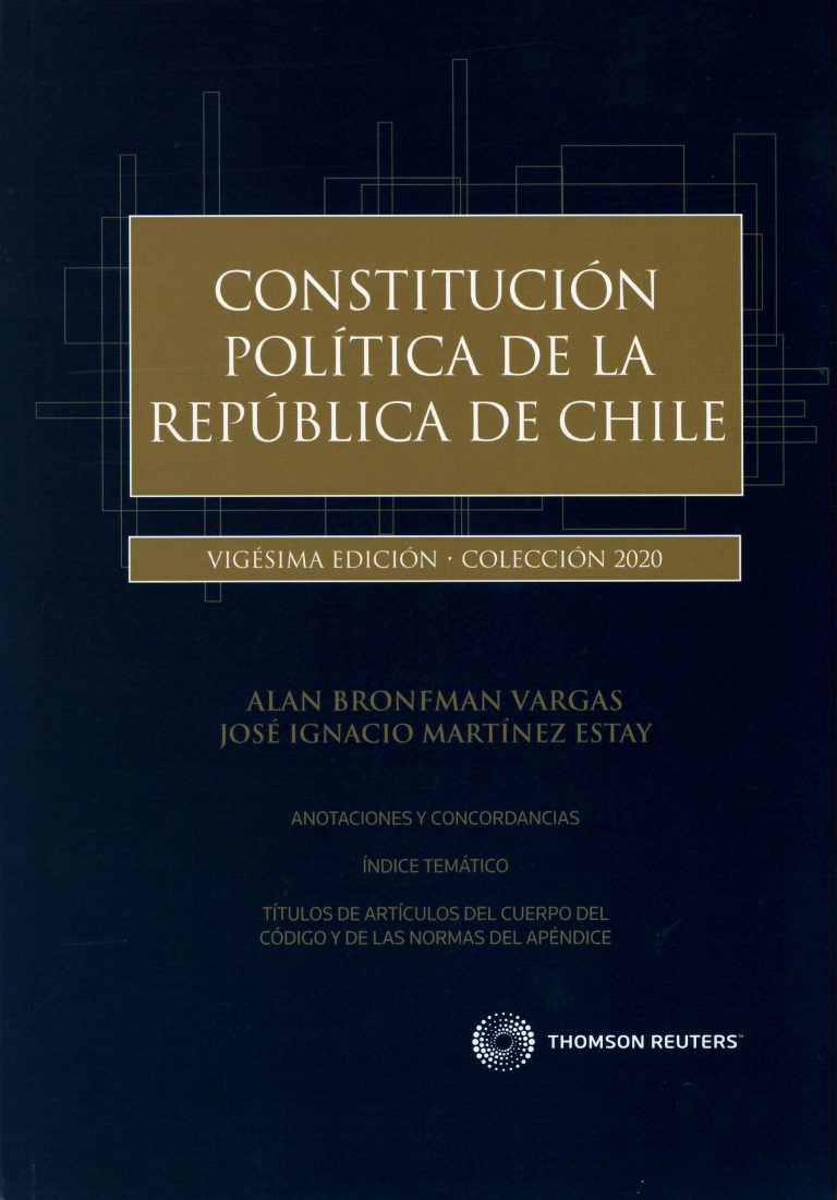 Constitución Política de la República de Chile Vigésima Edición ...