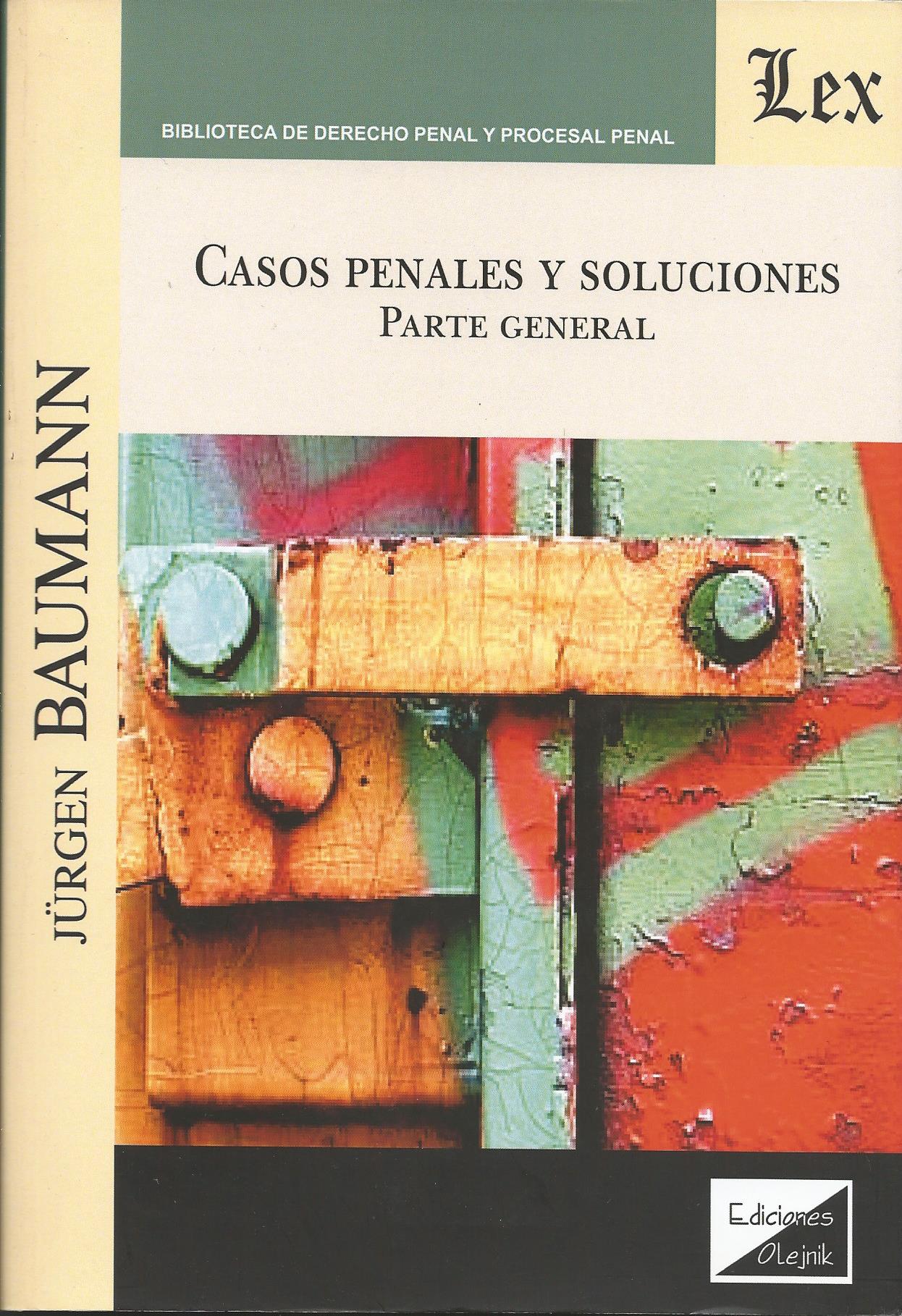 Casos Penales y Soluciones, Parte General - Editorial Metropolitana