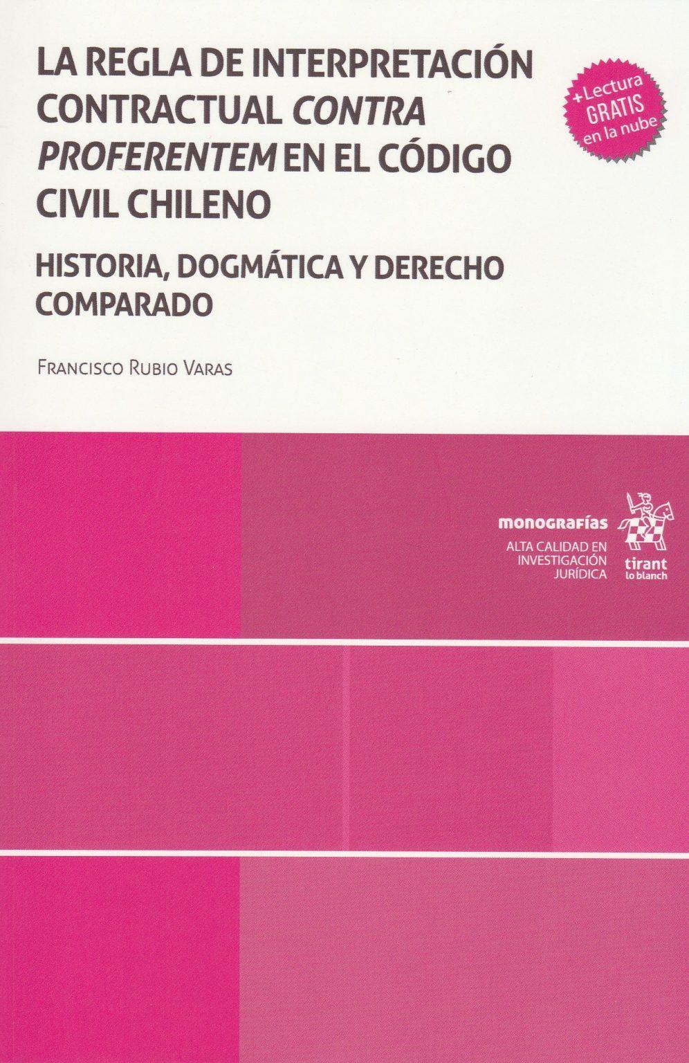 La Regla de Interpretación Contractual Contra Proferentem en el Código ...